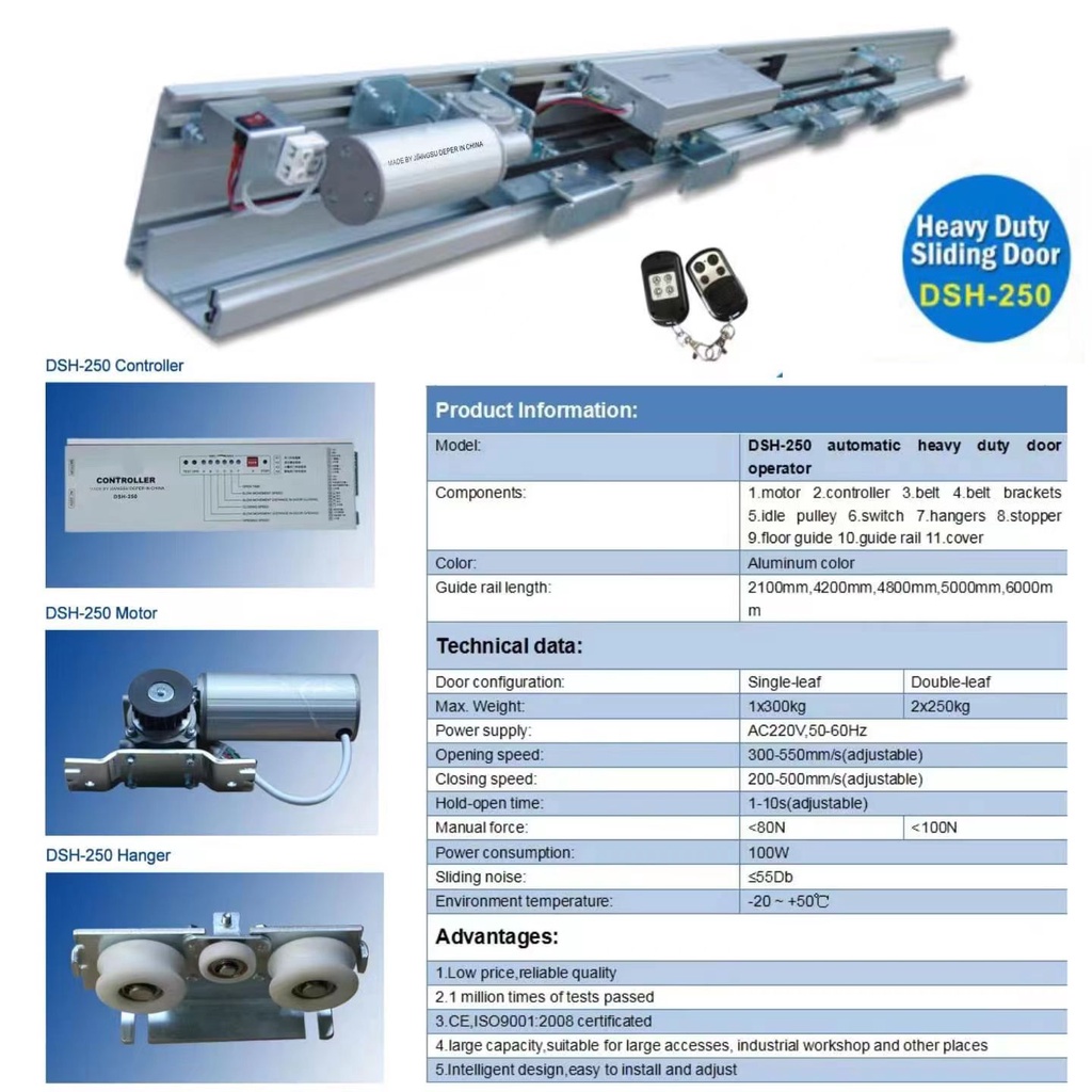 Jual Pintu Automatic Heavy Duty 250kg Sliding Door Sliding Door ...