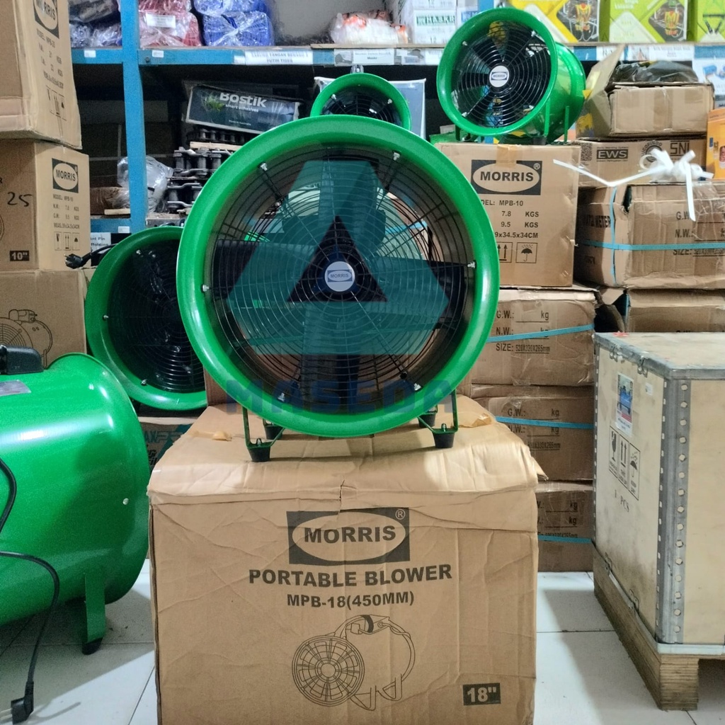 Jual Blower Portaible Fan 18 Inch Blower Tabung Blower 18" MORRIS ...