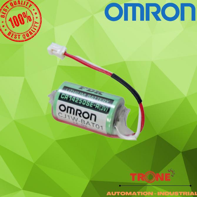 Jual Batrai Omron Plc Battery Cj1W Cj1W-Bat01 Cj1Wbat01 3V Ready Stok ...