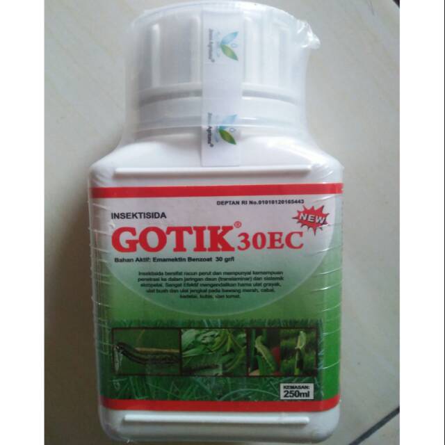 Jual INSEKTISIDA GOTIK EMMAMECTIN 30 G/L 250 ML | Shopee Indonesia