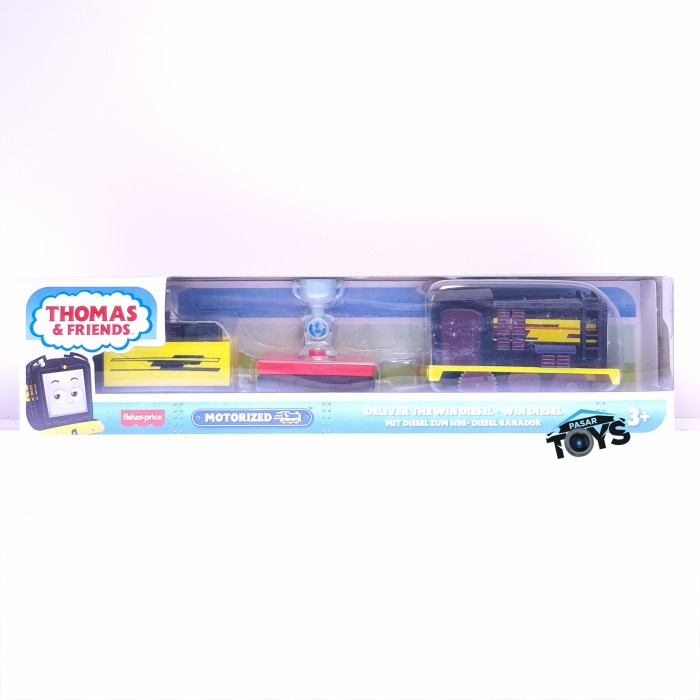 Jual Miniku Thomas & Friends Deliver The Win Diesel Motorized Engine ...
