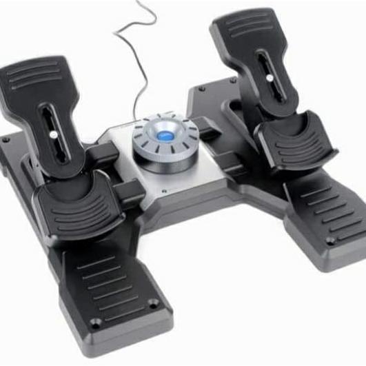 Jual Saitek Flight Rudder Pedals/Pro Flight Rudder Pedals For Pc ...