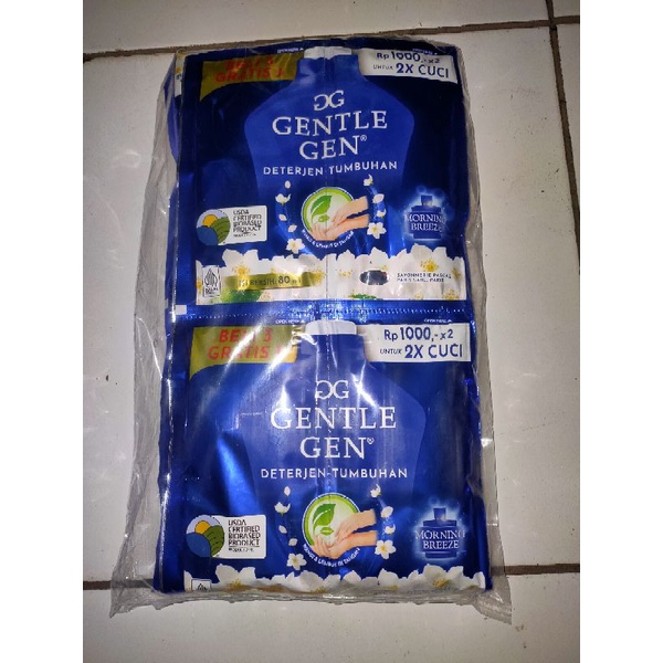 Jual gentle gen kemasan 80ml (1000) | Shopee Indonesia
