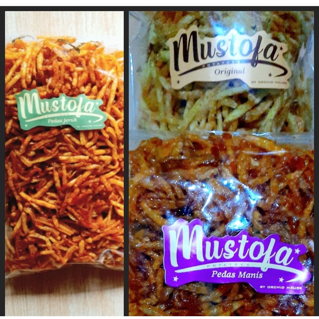 Jual KENTANG MUSTOFA 400-500 gr - FREE BUBLE WRAP ( Original, Pedas ...