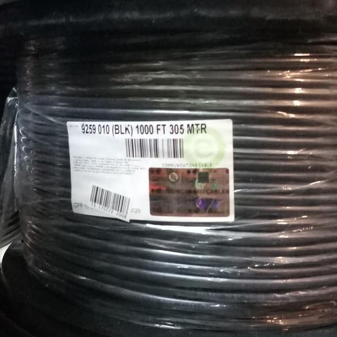 Jual Kabel Belden 9259 - RG59 serabut 75 OHM coaxial 305 meter | Shopee ...