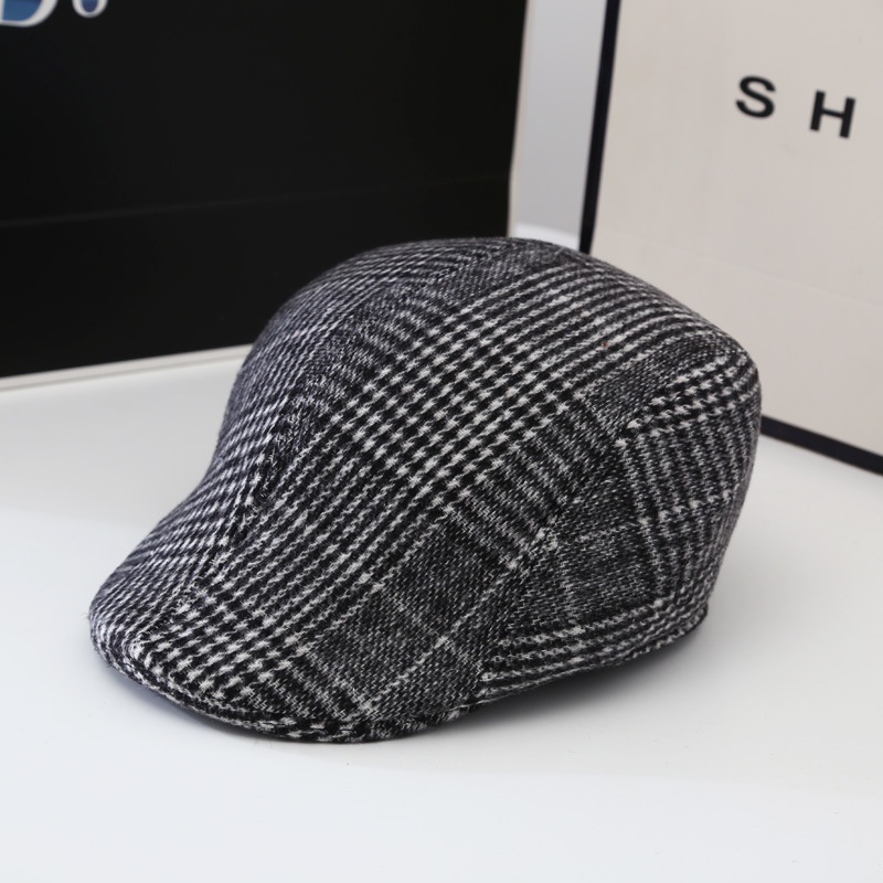 Jual Topi Vintage Peaky Blinders Topi Baret Newsboy Topi Pelukis Flat ...