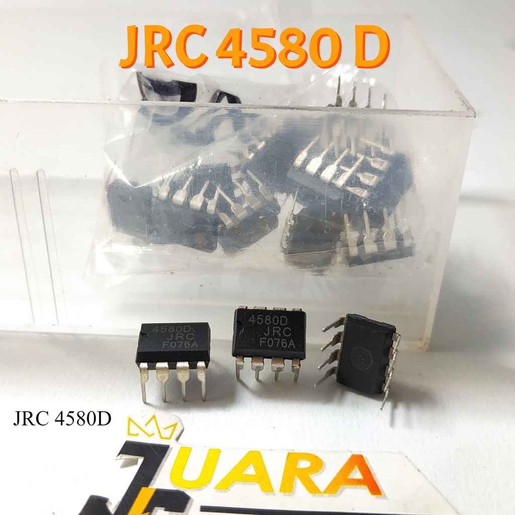 Jual INTEGRATED CIRCUIT (IC) JRC 4580 D ORI | IC JRC4580D Asli | Shopee ...