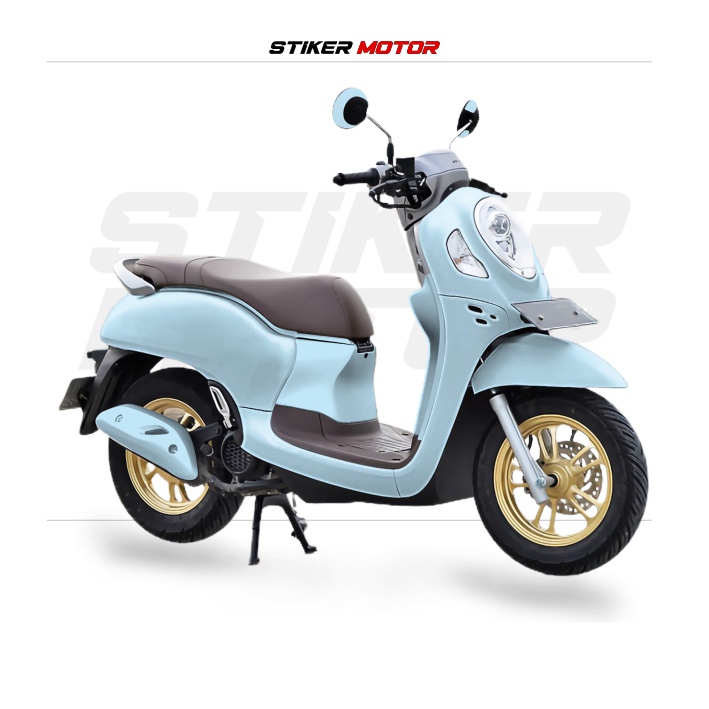 Jual DECAL FULLBODY SCOOPY NEW WARNA PASTEL LIS STIKER SCOOPY 2020 2021 ...