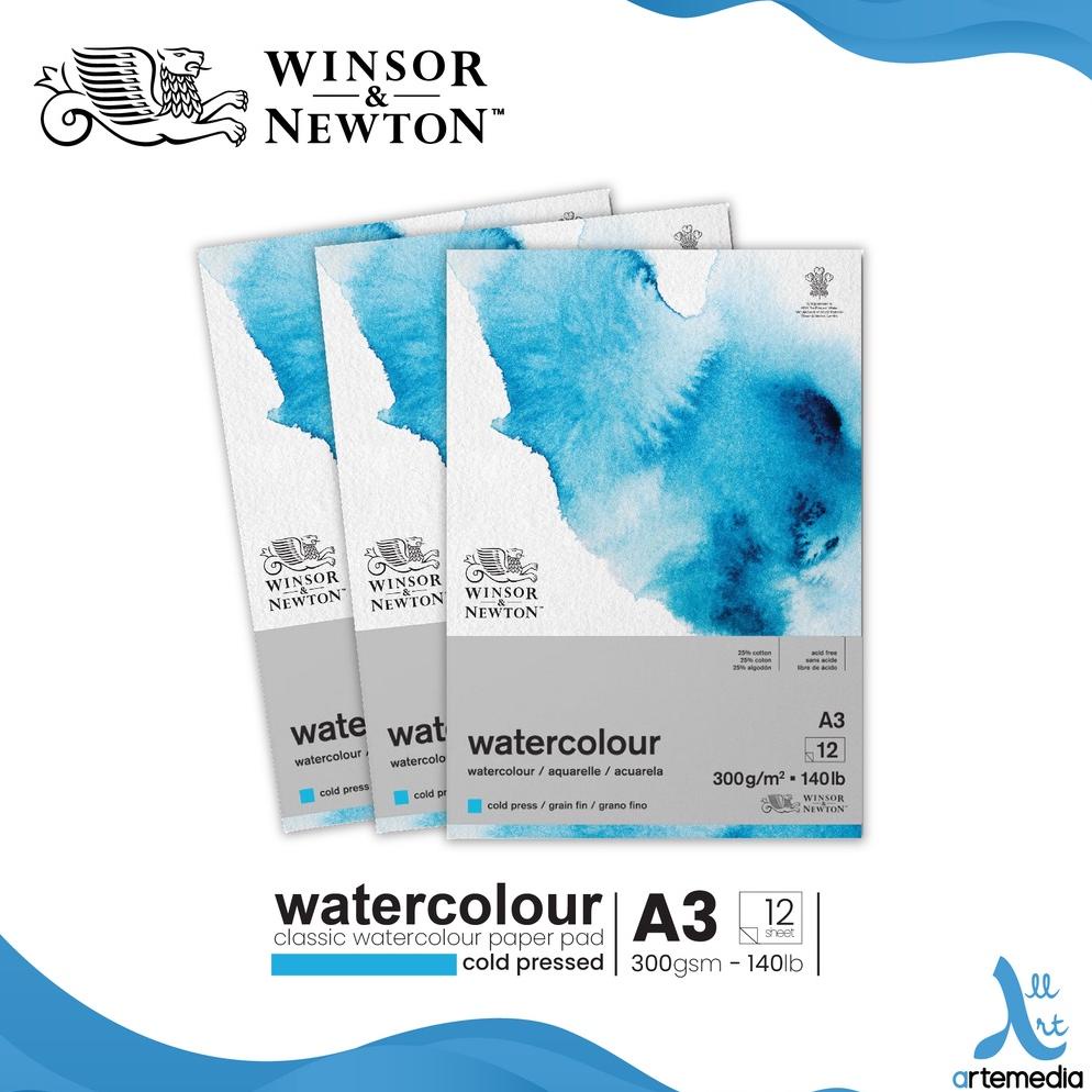 Jual Watercolor Pad Winsor & Newton Classic A3 Watercolor Paper ...