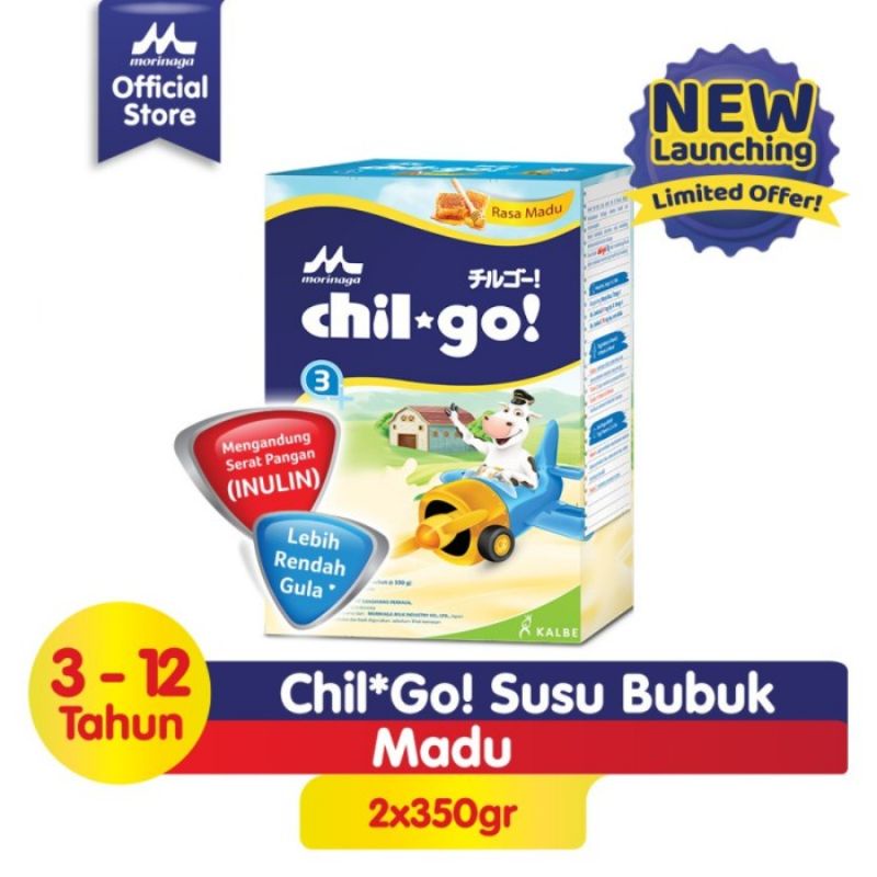 Jual Morinaga Chilgo Chil Go Powder 1+ 3+ 700 Vanila Madu | Shopee ...
