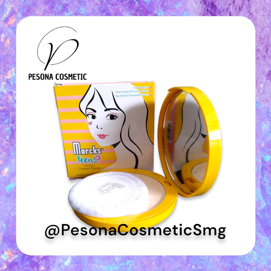 Jual MARCKS TEENS COMPACT POWDER 12 GR / BEDAK PADAT MARCKS | Shopee ...