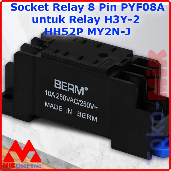 Jual Socket Relay 8 Pin PYF-08A PYF08A untuk Relay H3Y HH52P MY2N MY2 | Shopee Indonesia