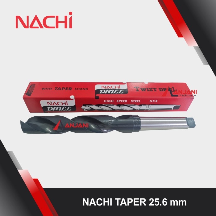 Jual NACHI MATA BOR BESI TAPER HSS 25.6 mm KONES 25.6mm CONES 25,6 25,6mm | Shopee Indonesia
