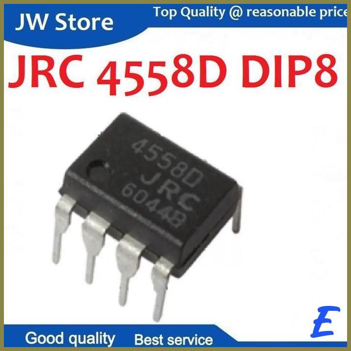 Jual IC JRC4558 NJM4558 4558 DIP8 [JWE] | Shopee Indonesia