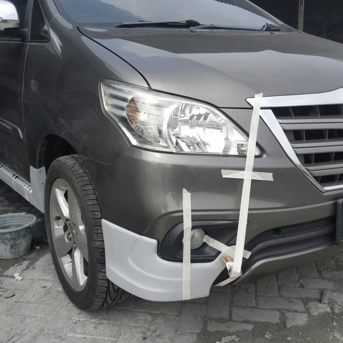 Jual BODYKIT INNOVA LUXURY 2014 2015 DEPAN DAN SAMPING ( SIDE SKIRT ...
