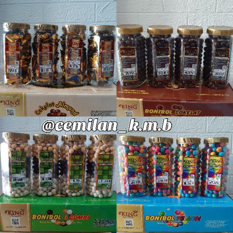 Jual BONIBOL COKLAT/BONIBOL COMBI/BONIBOL PELANGI/COKLAT ALMOND 1 KOTAK ...