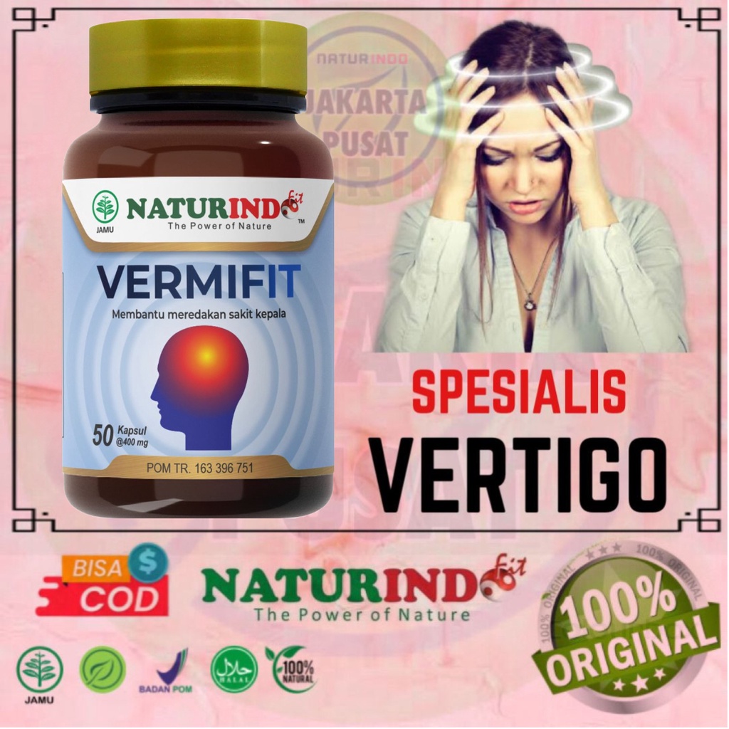 Jual Obat Vertigo Herbal Obat Pusing Kepala Herbal Alami Obat Sakit ...