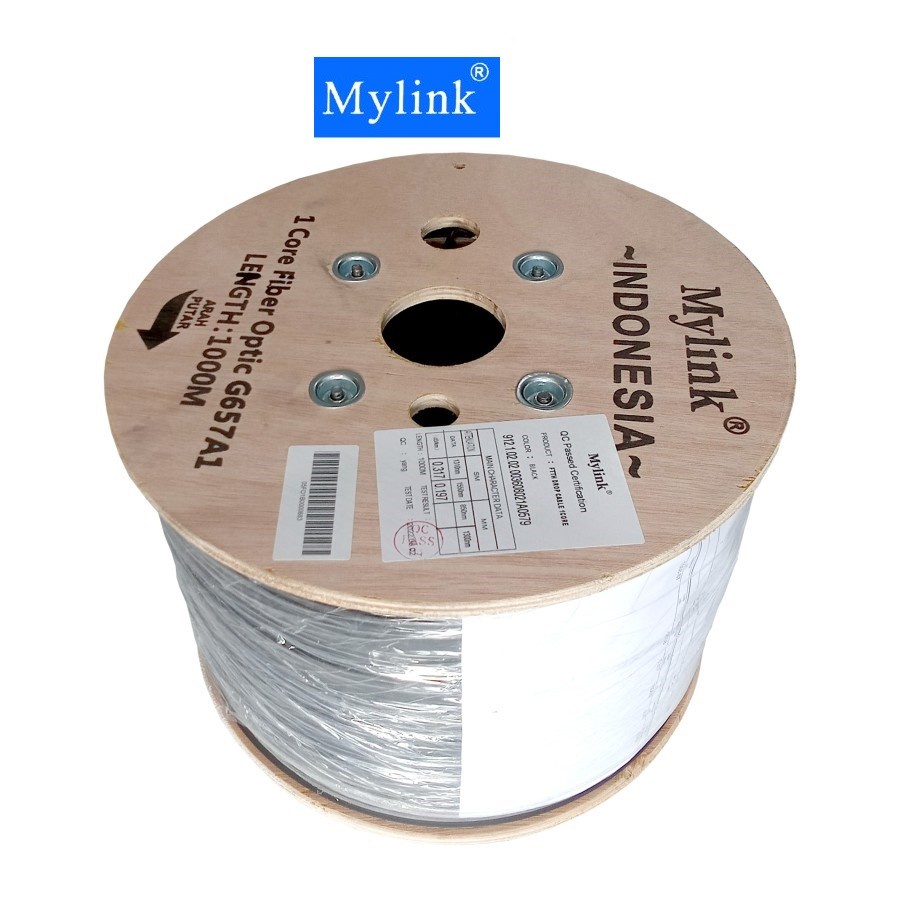 Jual Kabel Fiber Optic Mylink FTTH dropcore 1 core 3 seling hasbelan ...