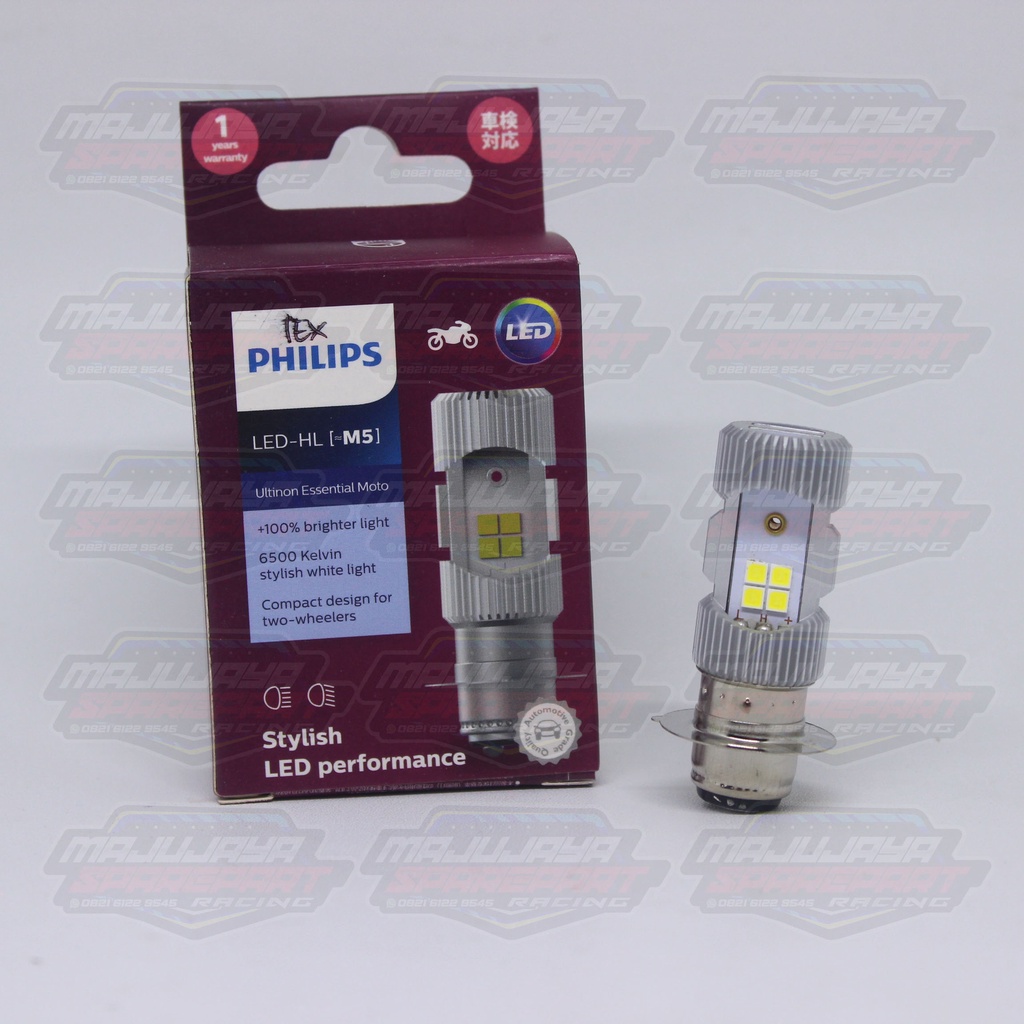 Jual Lampu Led Motor Philip Kaki 1 6500K 12V 6W Bebek Matic | Shopee ...