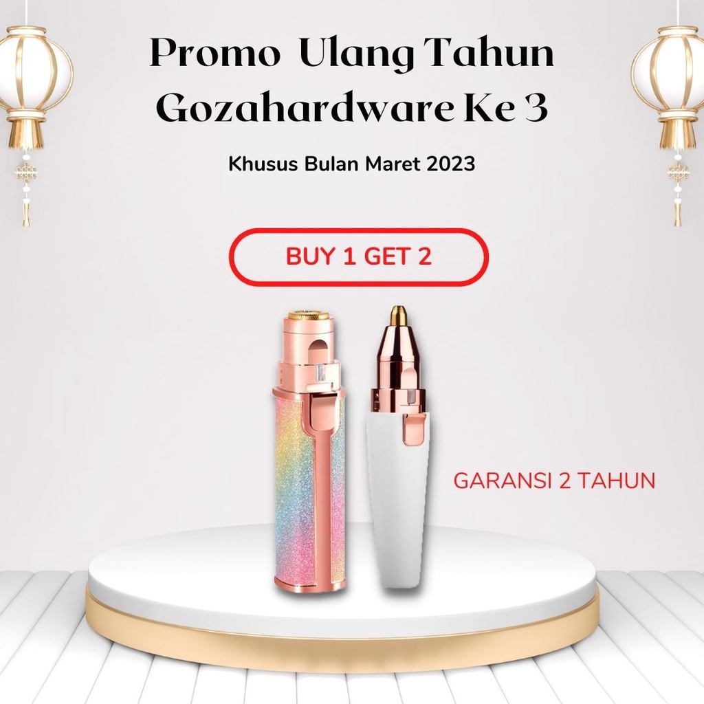 Jual [Cuci Stock Disc 50%] Pencukur Bulu Wanita & Pria Epilator ...