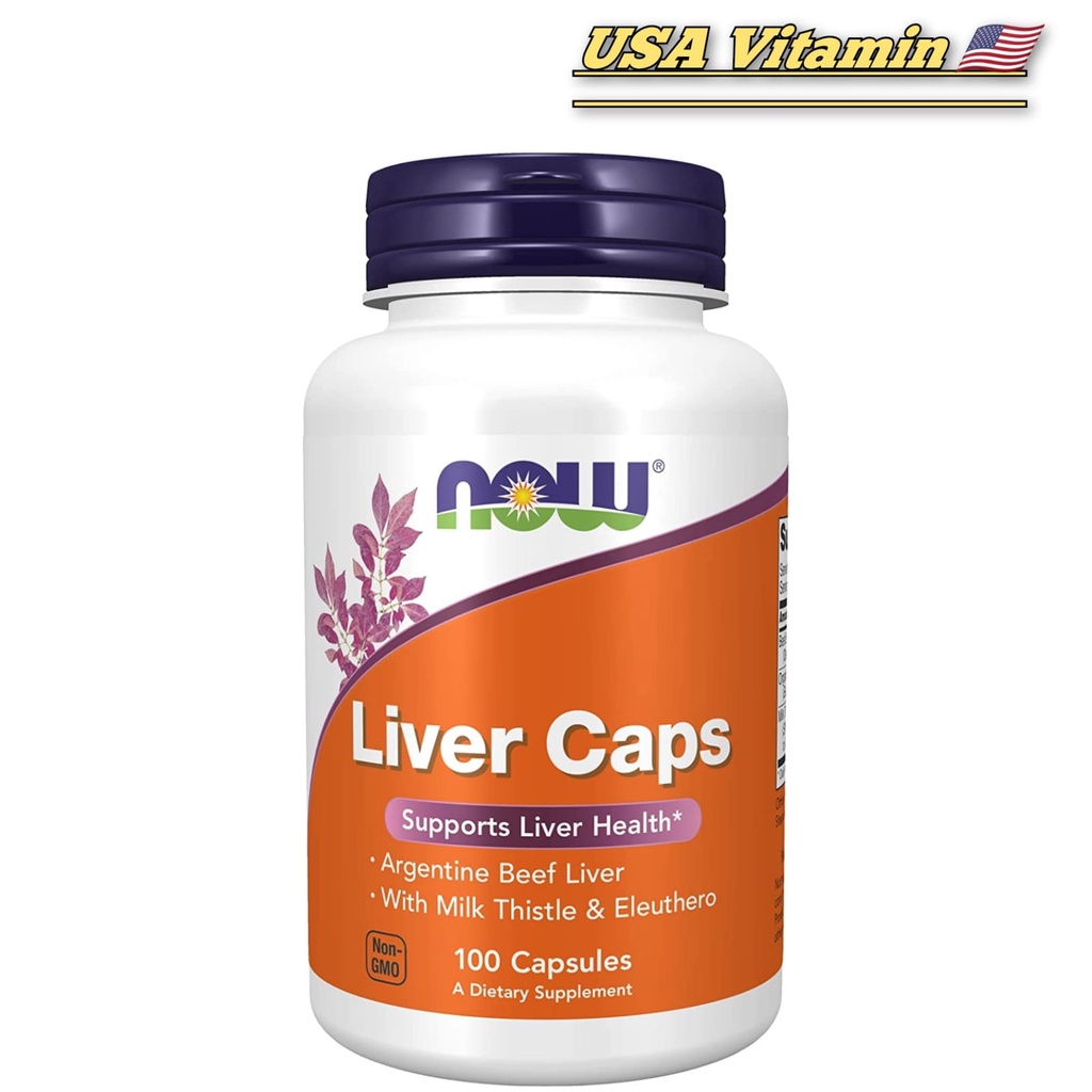 Jual Now Foods Liver Caps 100 Capsules (Mendukung Kesehatan Hati ...
