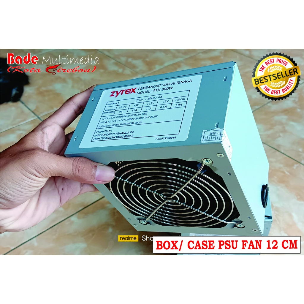 Jual Casing Box PSU Fan Besar 12cm Power Supply Komputer PC | Shopee ...
