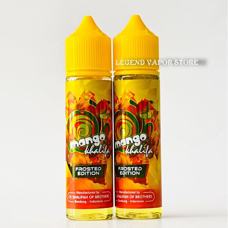 Jual FREEBASE - LIQUID MANGO KHALIFA 60ML 3MG AUTHENTIC | Shopee Indonesia