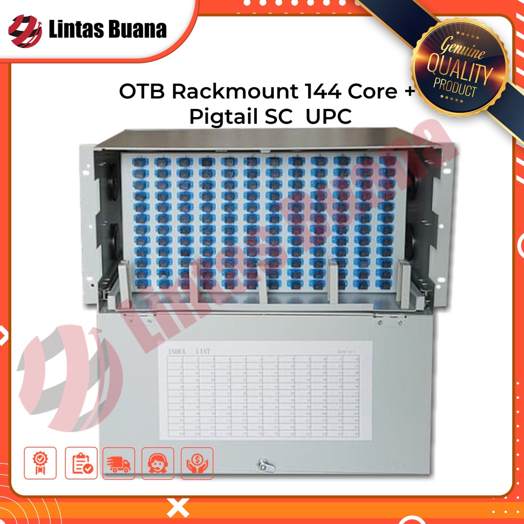 Jual OTB Rack 144 Core SC Lengkap Pigtail | Shopee Indonesia