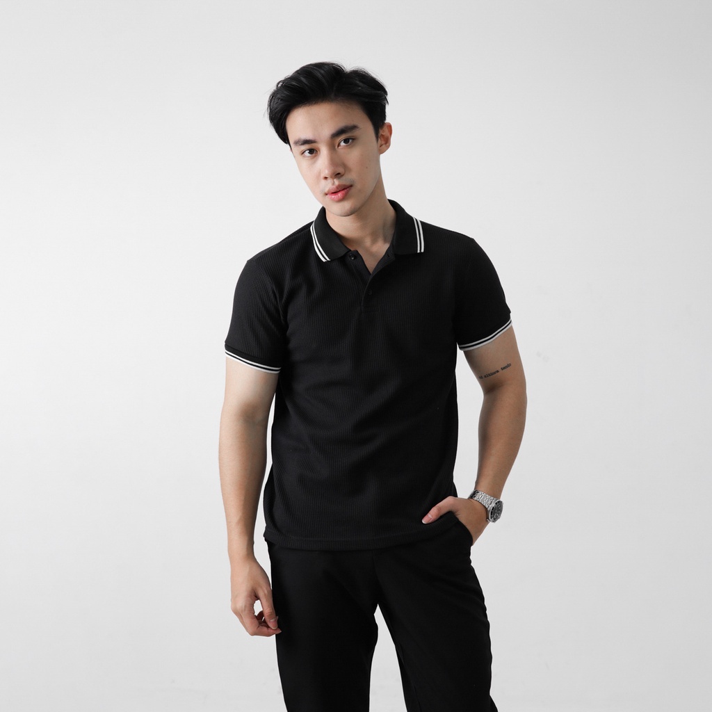 Jual MSMO Men Charlie Polo Shirt / Poloshirt Pria / Polo Pria / Kaos ...