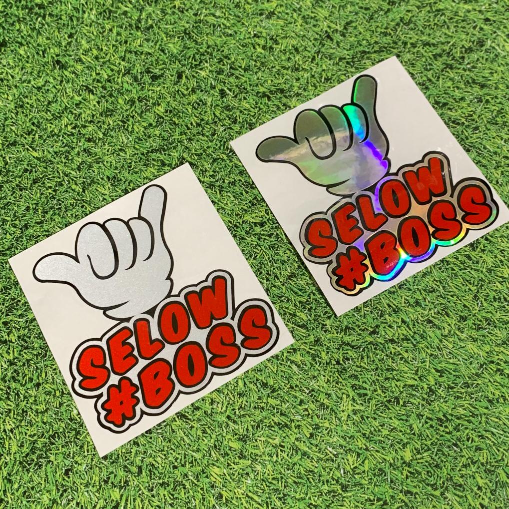 Jual Stiker Tangan Selow boss cutting sticker | Shopee Indonesia