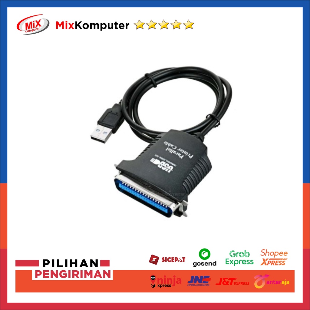 Jual Kabel USB to Paralel Printer / USB ke LPT | Shopee Indonesia