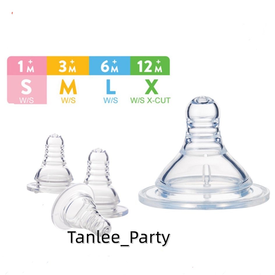 Jual Dot Botol Bayi Nipple Peristaltik Botol Susu Standar/ Bayi Standar ...