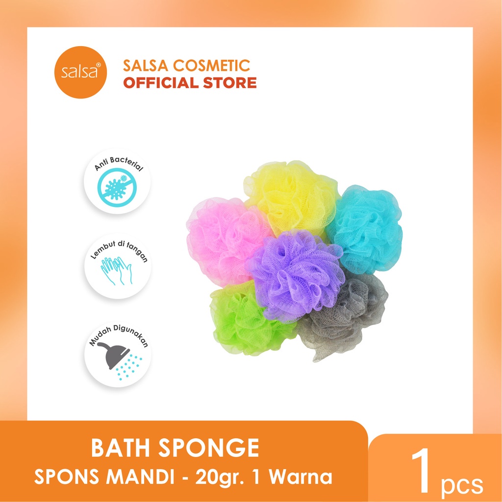 Jual Salsa Bath Sponge - Spons Mandi | Shopee Indonesia