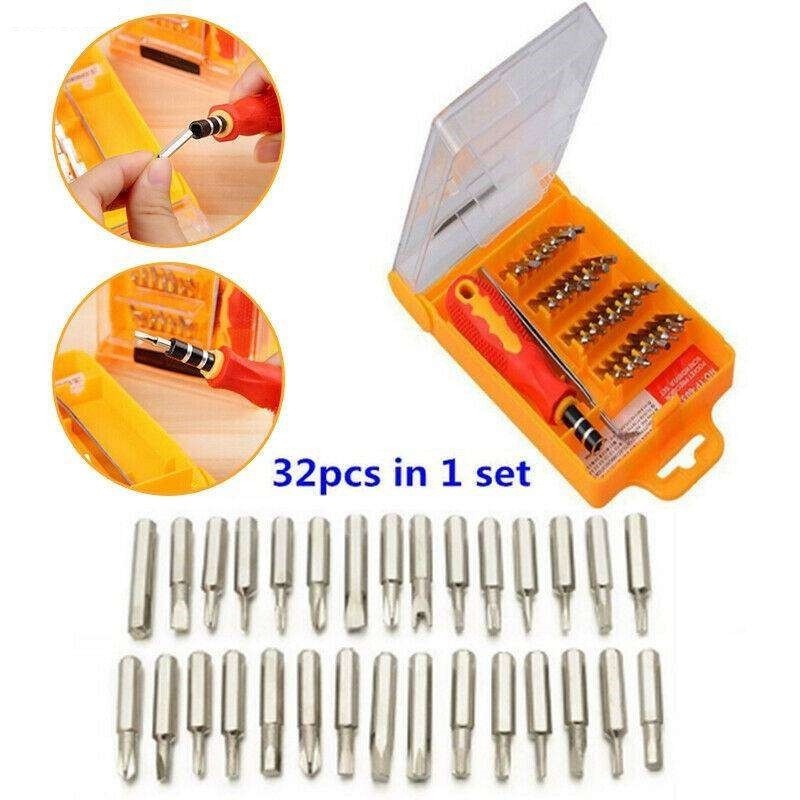 Jual Obeng Set Toolkit 32in 1 Pinset Model Kotak Obeng Servis Mini