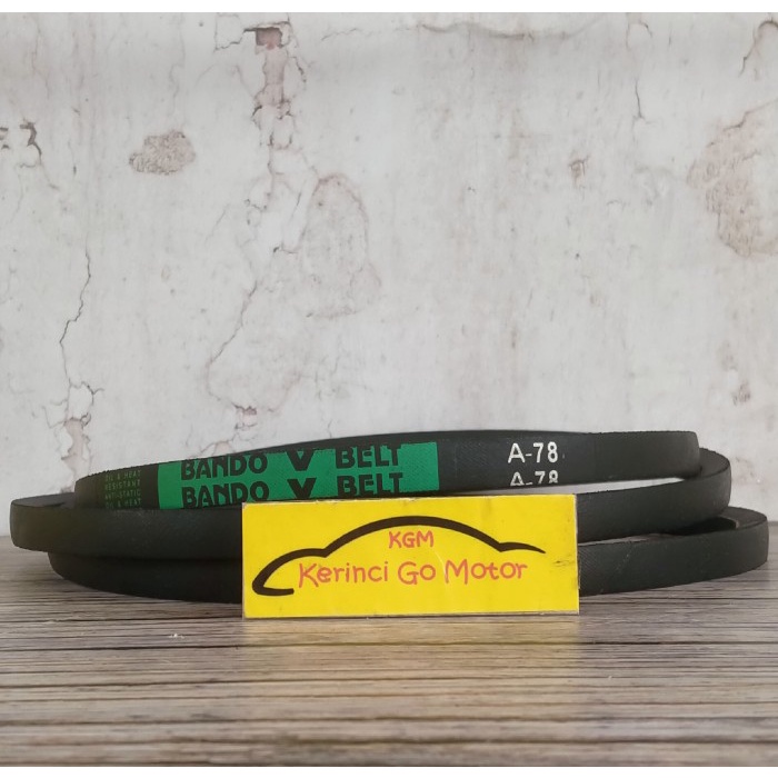 Jual Bando Van Belt A-78 V Belt Tali Kipas A78 Fan Belt Vanbelt Polos A-78 Kode 356 | Shopee ...