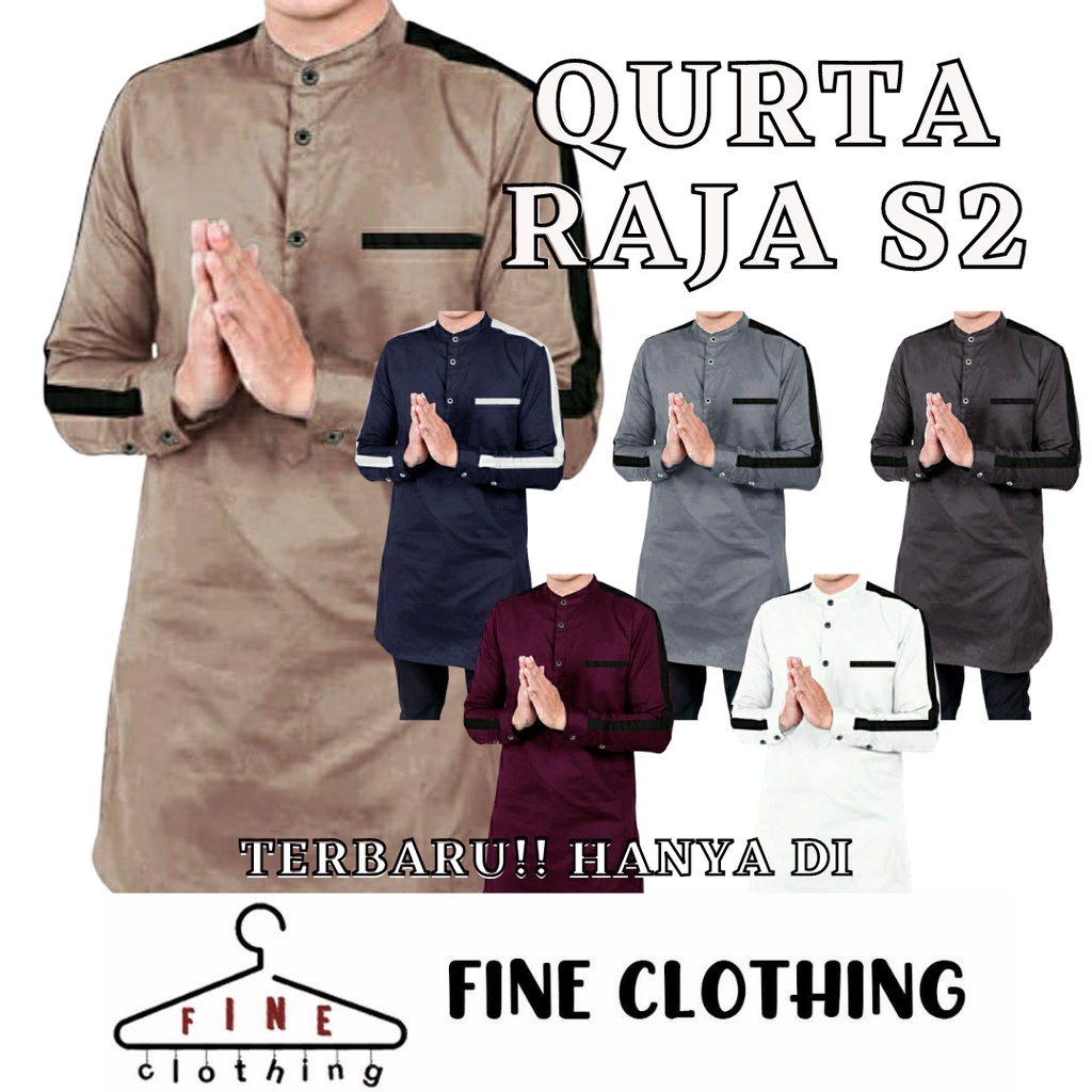 Jual FC KOKO QURTA RAJA S2 BAHAN PREMIUM Lengan panjang, Baju Muslimin ...