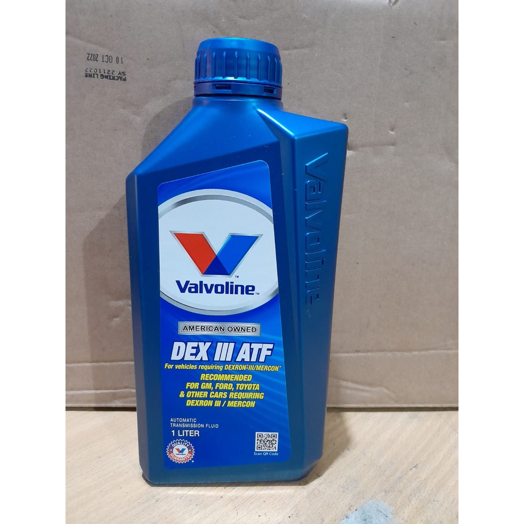 Jual OLI VALVOLINE DEX III ATF TRANSMISI MATIC 1 LITER | Shopee Indonesia