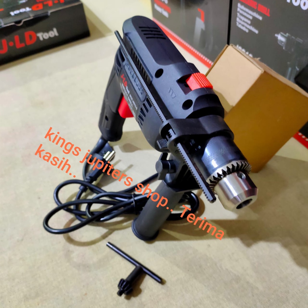 Jual Mesin BOR 13MM BISA TEMBOK HAMMER BESI KAYU JLD 8013S atau DEKWE ...