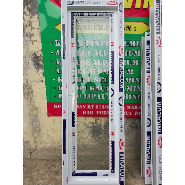 Jual jendela alumunium ukuran 150x50,merek inkalum 3",tebal kaca 5 mm ...