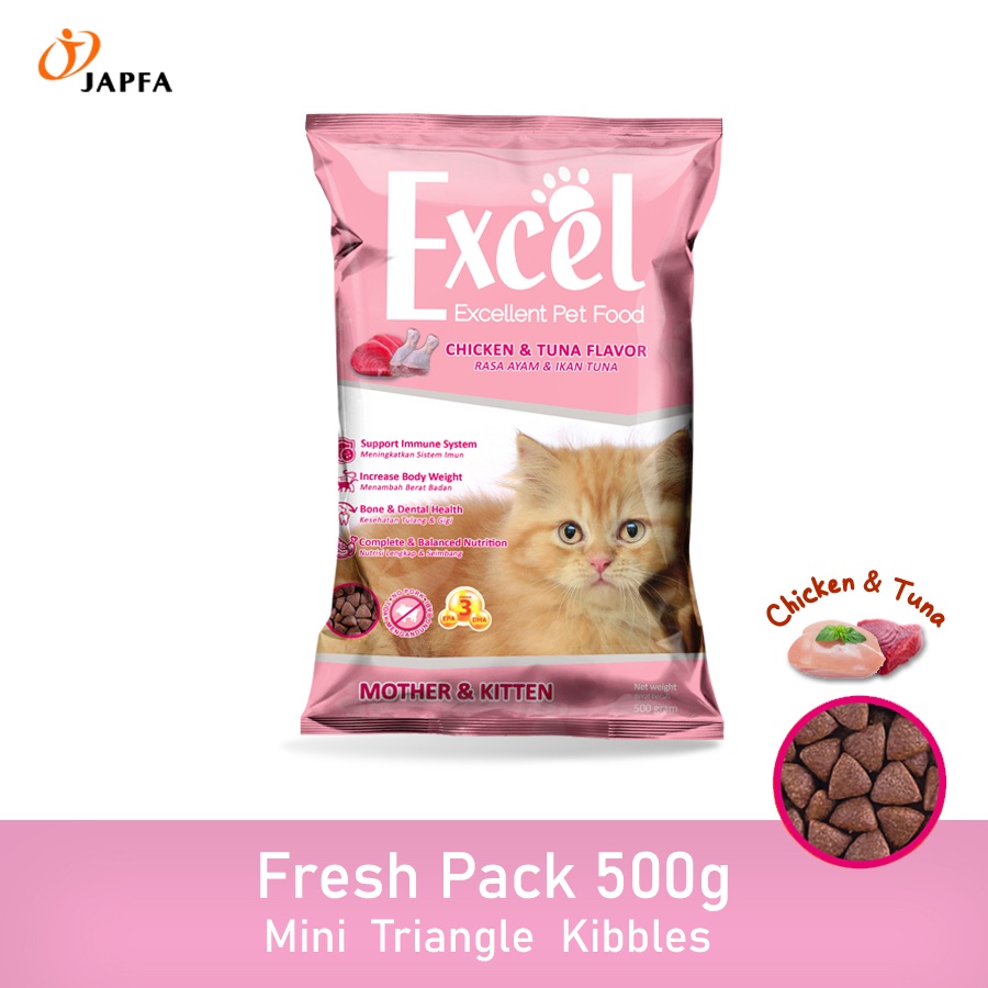 Jual Excel Cat Food - Mother and Kitten | Shopee Indonesia