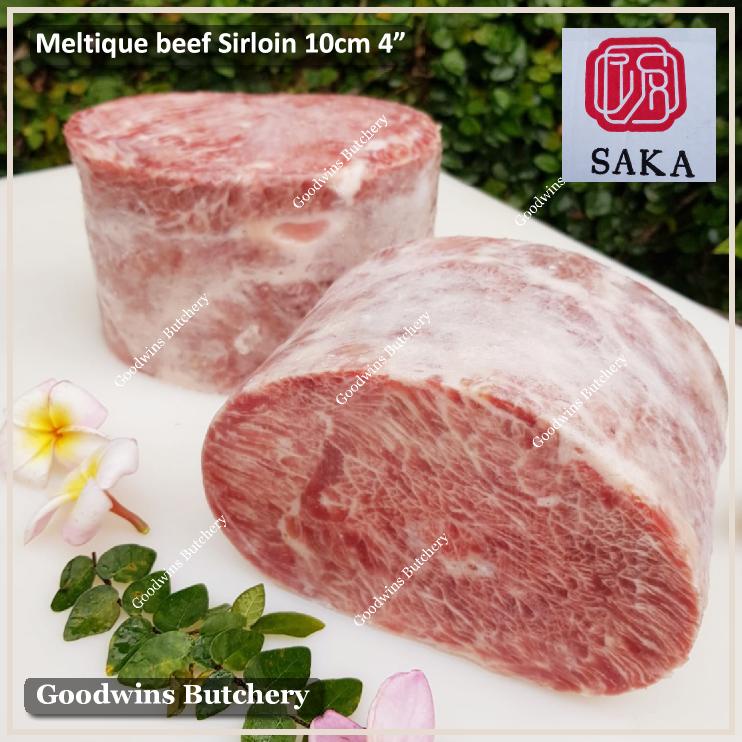 Jual Daging meltik beef SAKA SIRLOIN MELTIQUE Porterhouse has luar frozen PORTIONED ROAST 10&5 ...