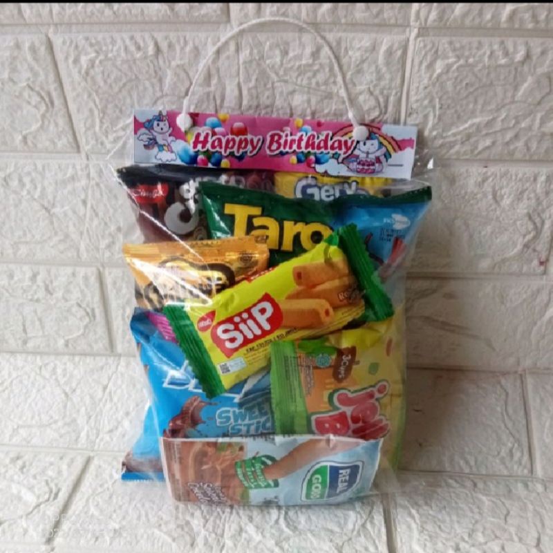 Jual Bingkisan Snack Ulang Tahun Anak Bingkisan Lomba/ Snack Paket ...