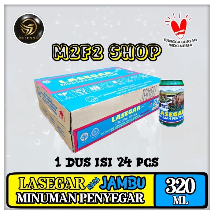 Jual LASEGAR Minuman Larutan Penyegar Rasa Jambu Kaleng - 320 ml ...
