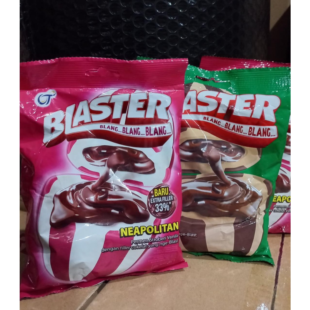Jual Permen Blaster 125 gram 1 dus isi 24 pcs | Shopee Indonesia