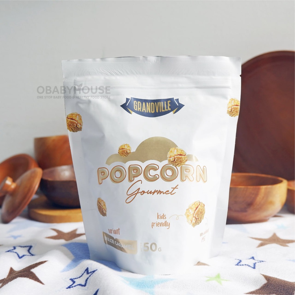 Jual Grandville Popcorn Gourmet Dulce Caramel 50 gr | Shopee Indonesia