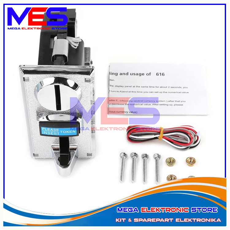 Jual Multi Coin Acceptor Selector Mech For Arcade Game Vending Machine ...