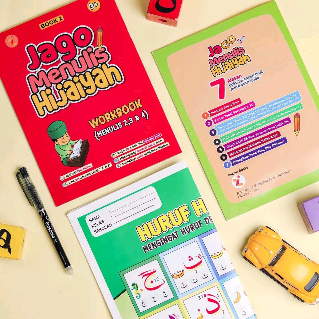 Jual Buku Hijaiyah Anak Balita Pertamaku Jago Menulis Hijaiyah Isi 4 ...