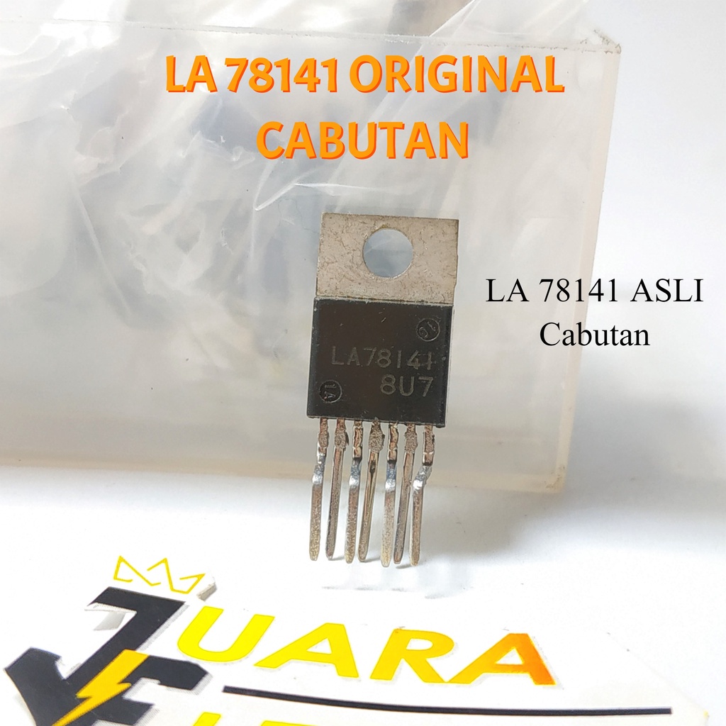 Jual INTEGRATED CIRCUIT (IC) LA 78141 Original Cabutan | IC LA78141 ASLI Bekas | Shopee Indonesia