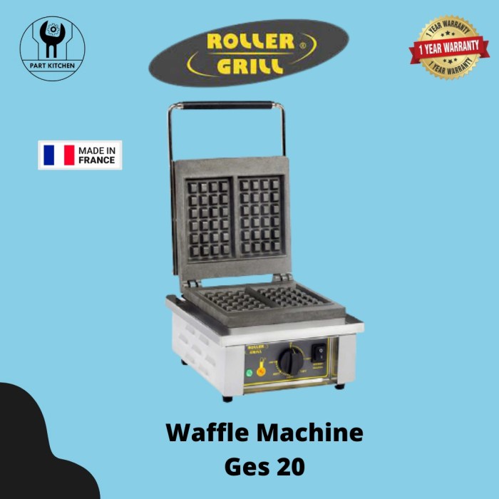 Jual Roller Grill Panini Ges 20/ Waffle Maker Sandwich | Shopee Indonesia
