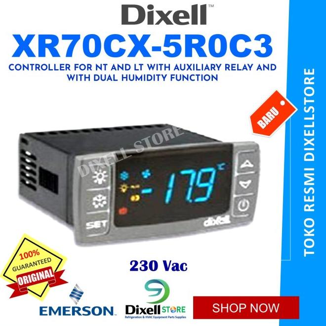 Jual Thermostat Dixell Xr70Cx-5R0C3, Display Blue | Shopee Indonesia